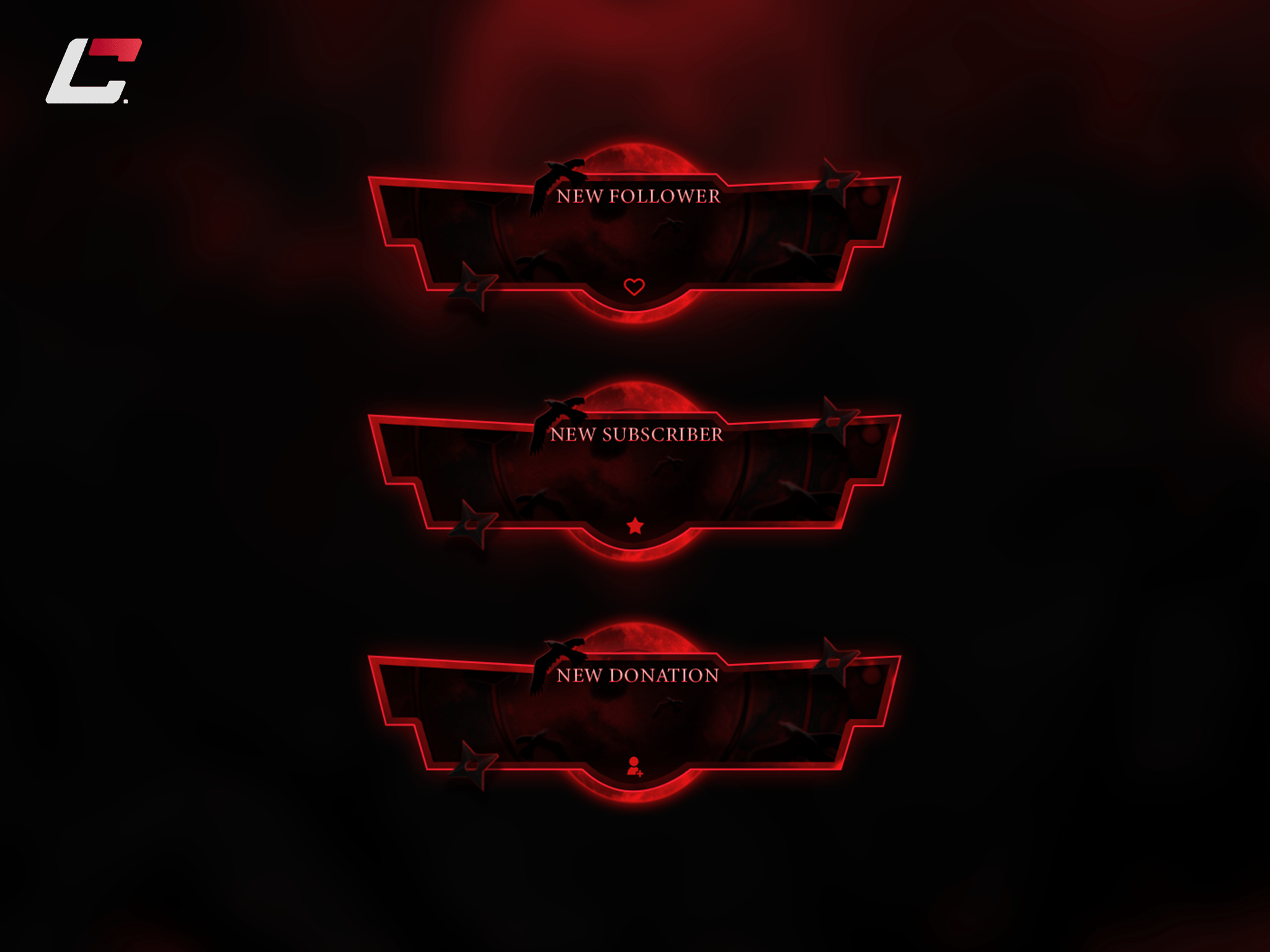 Ninja Animated Twitch Overlays