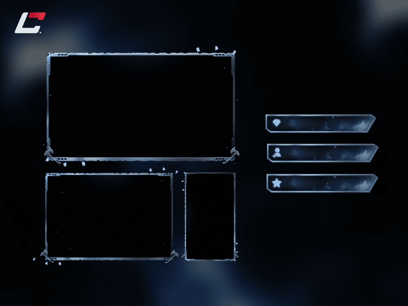 Viking Animated Twitch Overlays